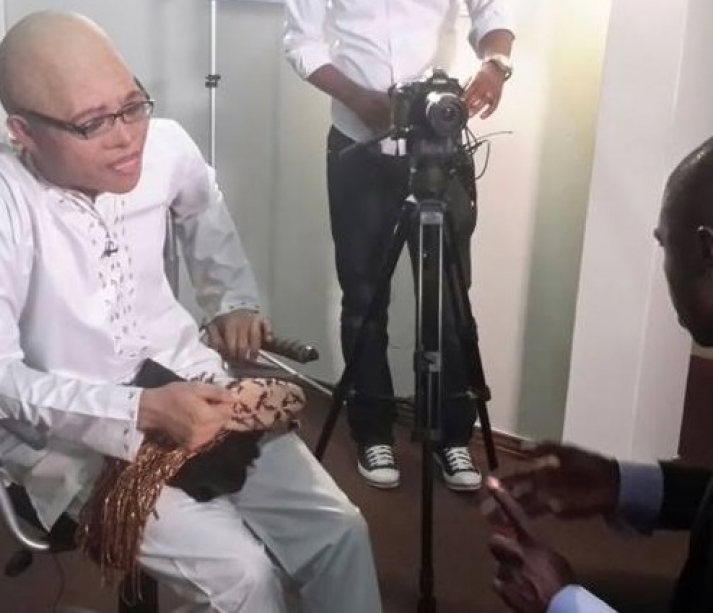 Photo: Anas removes mask for BBC – Upper West Media