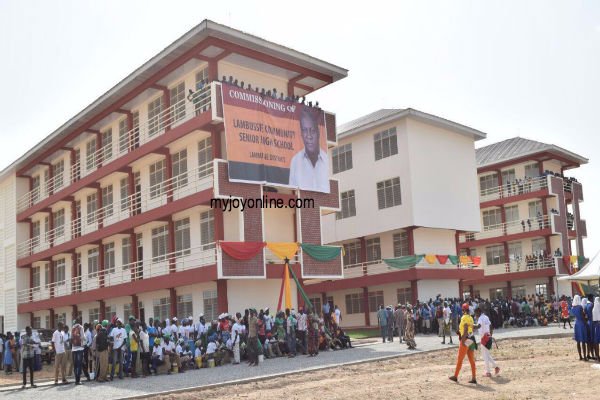 President Mahama commissions Lambussie Community Day SHS – Upper West Media