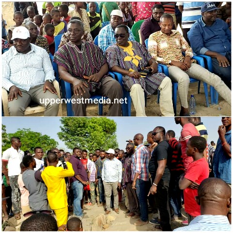 Sissala East: Prof Frimpong Boateng Cuts sod For 1 Village 1 Dam Project