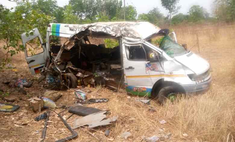 UW: Sprinter Mini Bus Heading to Wa From Tamale Involved in an Accident