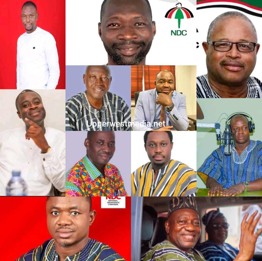 UW: All NDC Parliamentary Candidates and their Professions
