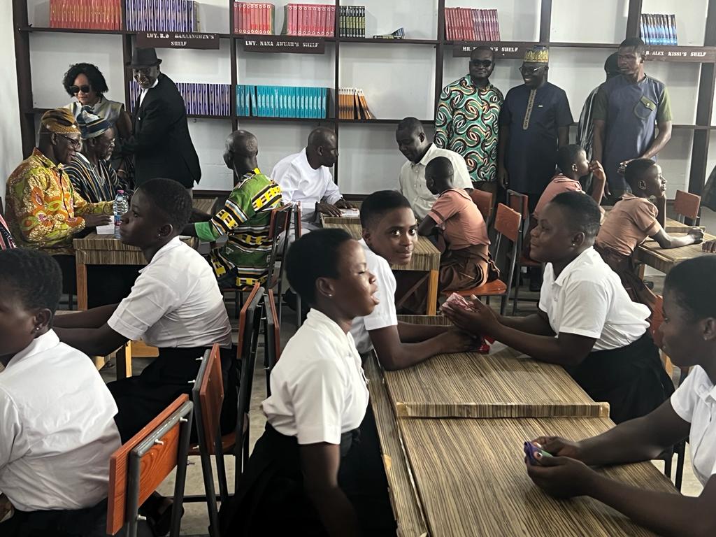 Wa East: Lawyer Abu Juan Commissions Ultra-Modern Library For Funsi SHS