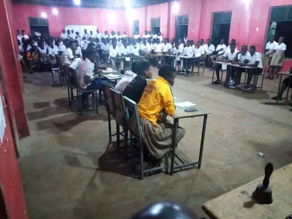 DBI: Demo at Issa Technical Institute Over Food