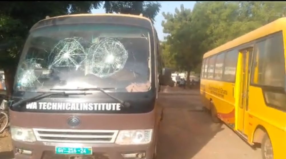 Wa Technical Institute: Several School Properties Destroyed by Irate Youth